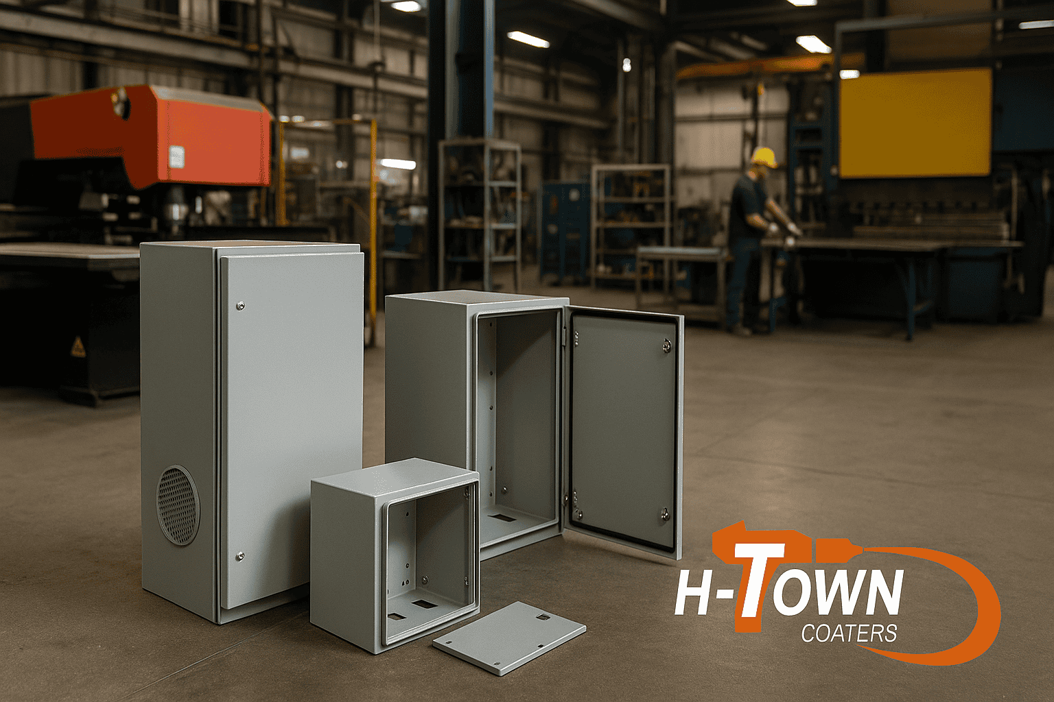 Electrical Enclosure Powder Coating Houston | Precision Finish
